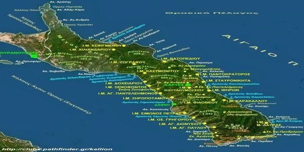 Χάρτης Αγίου Όρους