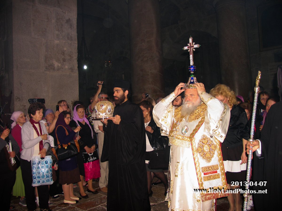 Η εορτή της προσκυνήσεως του Σταυρού στο Πατριαρχείο Ιεροσολύμων (ΦΩΤΟ ...