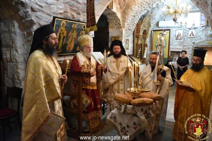 Η Εορτή των Αγίων Πάντων στο Πατριαρχείο Ιεροσολύμων (ΦΩΤΟ) - Βήμα ...
