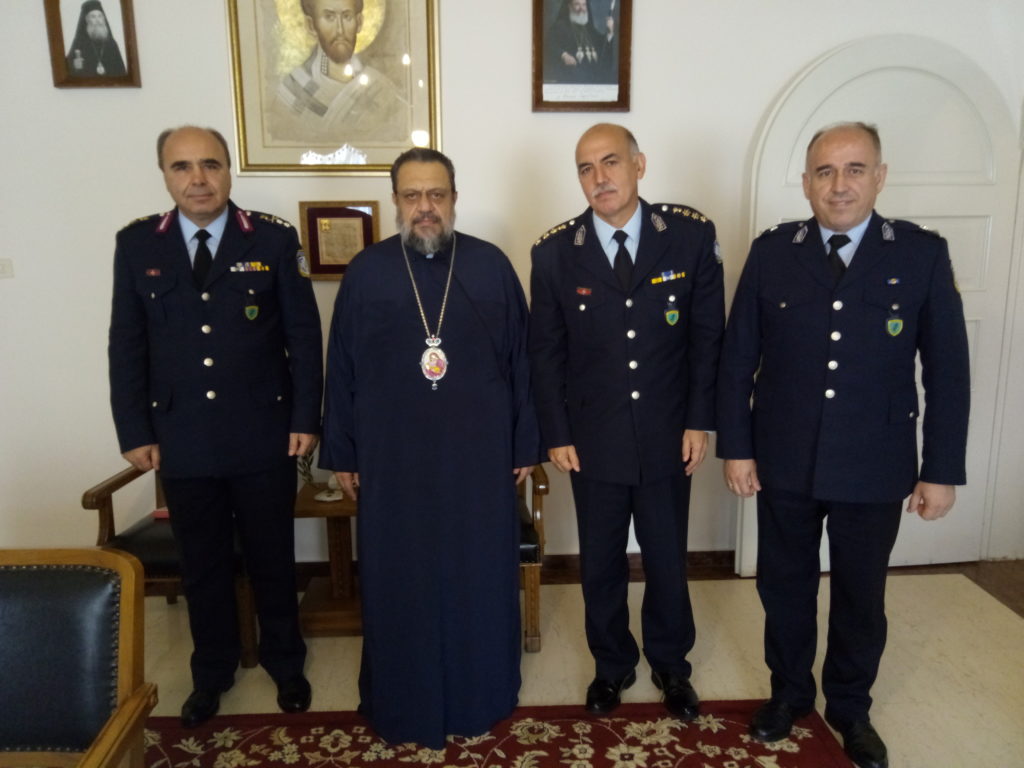 Στον Μεσσηνίας Χρυσόστομο ο Aστυνομ. Δ/ντής Πελοποννήσου - ΒΗΜΑ ΟΡΘΟΔΟΞΙΑΣ