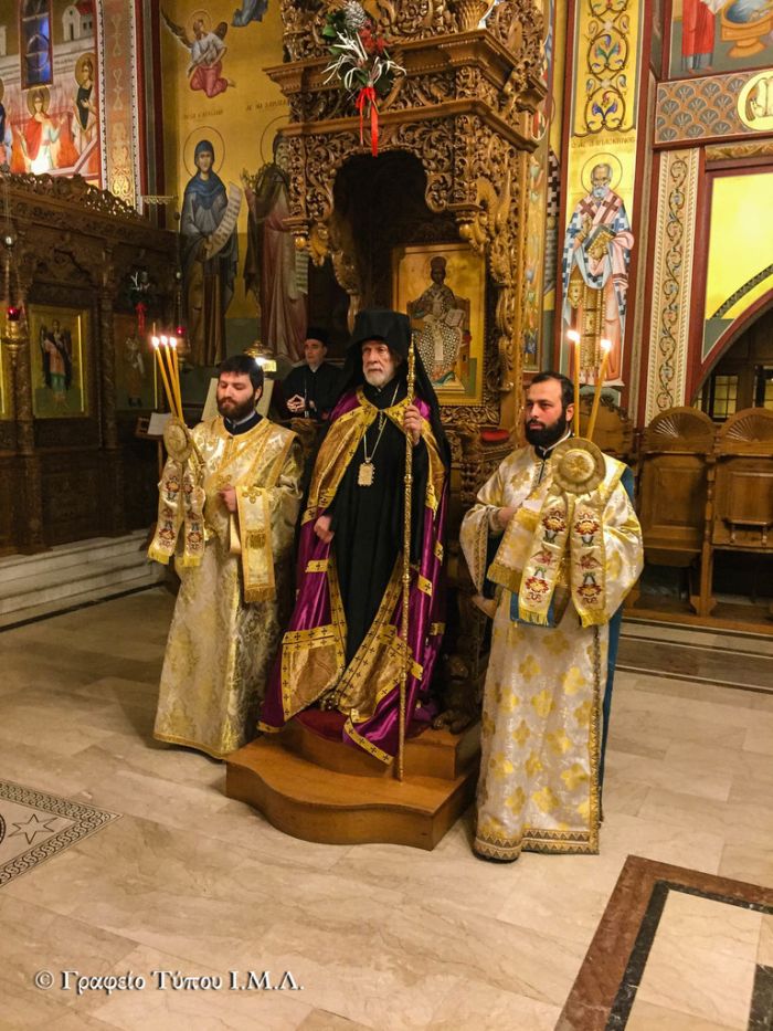 Μνημόσυνο του Χαλκηδόνος Μελίτωνος από τον Μητροπολίτη Φιλαδελφείας στο ...