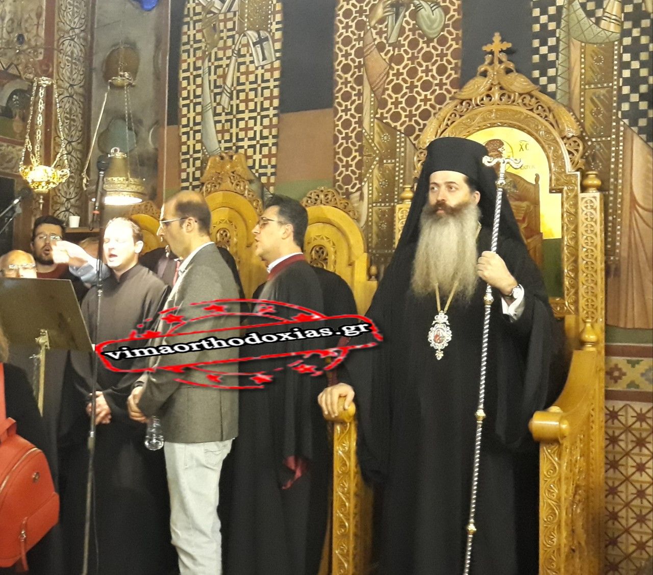Εσπερινός Αγίου Χαραλάμπους Πολυγώνου - Βήμα Ορθοδοξίας