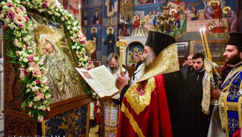 Οι Α΄ Χαιρετισμοί της Παναγίας μας στην Ι. Μ. Λαγκαδά - ΒΗΜΑ ΟΡΘΟΔΟΞΙΑΣ ...