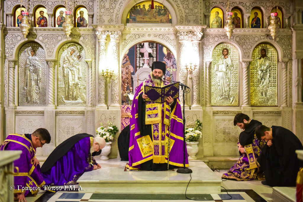 Ο Εσπερινός της Συγχωρήσεως στη Αγία Παρασκευή Λαγκαδά - Βήμα Ορθοδοξίας