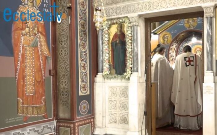 Εορτή της Αγίας Μαρίνης στον Ι.Ν. Αγίου Αντωνίου Ανω Πατησίων - ΒΗΜΑ ...