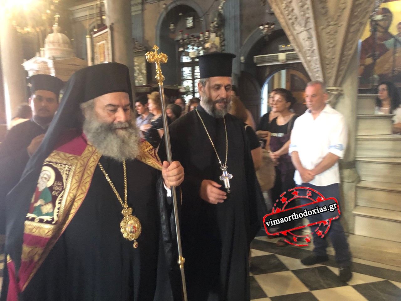 Ο Μάνης Χρυσόστομος στην Ευαγγελίστρια της Τήνου - ΒΗΜΑ ΟΡΘΟΔΟΞΙΑΣ News