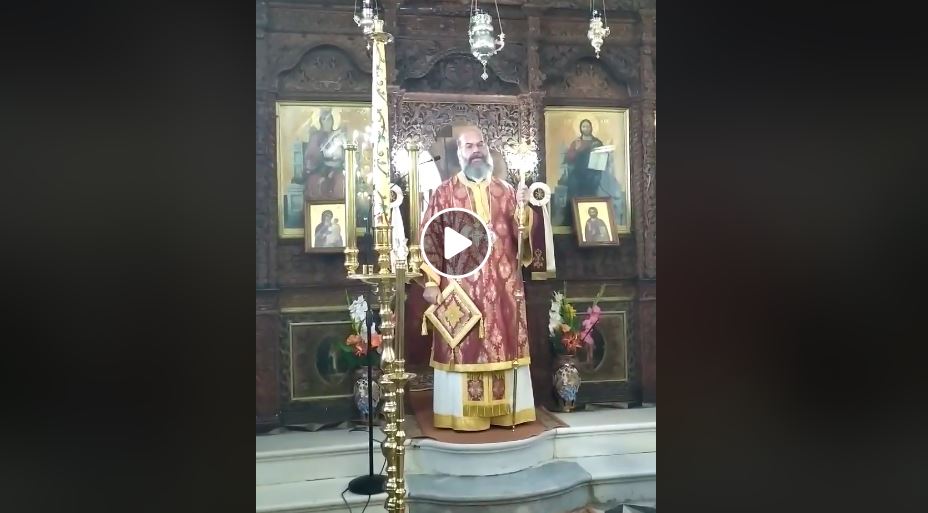 Ο Σύμης Χρυσόστομος κηρύττει τον Θείον Λόγον στον Άγιο Γεώργιο - ΒΗΜΑ ...