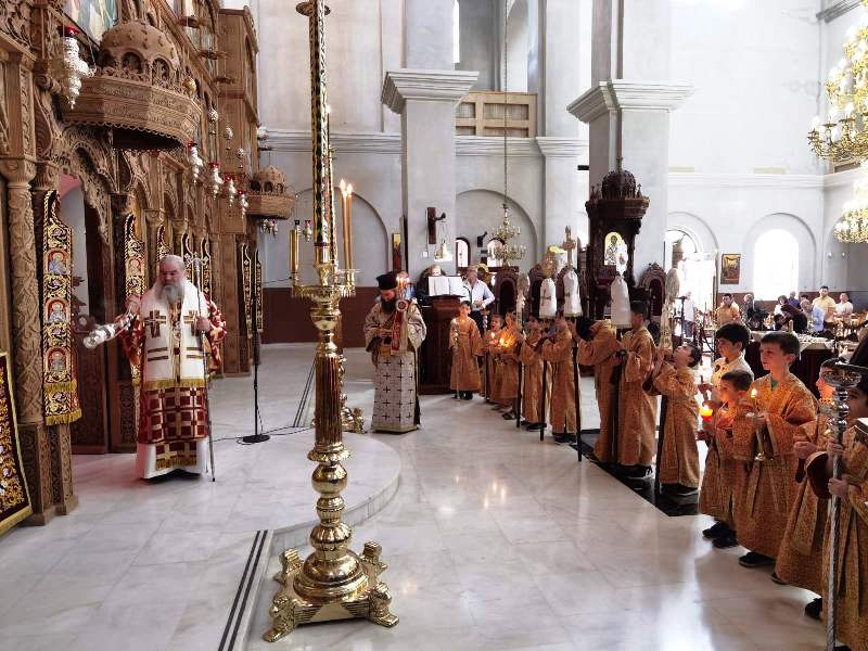 Η Εορτή του Αγίου Σάββα του εν Καλύμνω στη Λεμεσό - ΒΗΜΑ ΟΡΘΟΔΟΞΙΑΣ