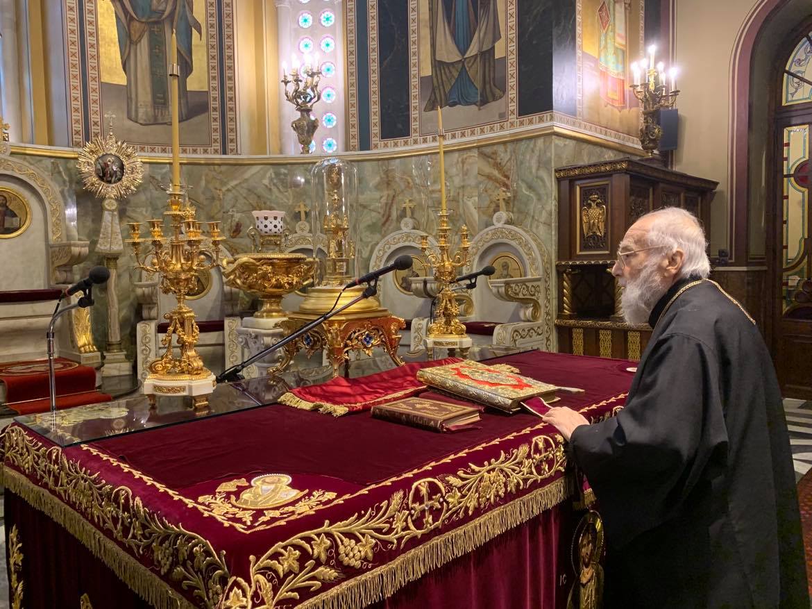 Ετήσιο μνημόσυνο του μακαριστού Μητροπολίτου Αχελώου κυρού Ευθυμίου ...