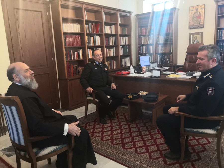 Επίσκεψη του νέου Περιφερειακού Διοικητή Πυροσβεστικών Υπηρεσιών στον ...