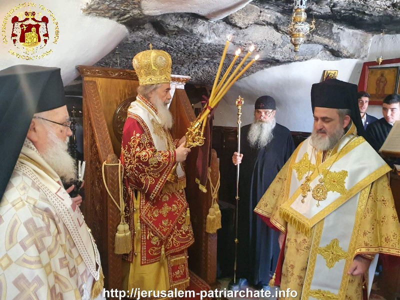 ΙΕΡΟΣΟΛΥΜΑ: Ο Πατριάρχης Θεόφιλος στην Ι.Μ. Αγίου Ονουφρίου - ΒΗΜΑ ...