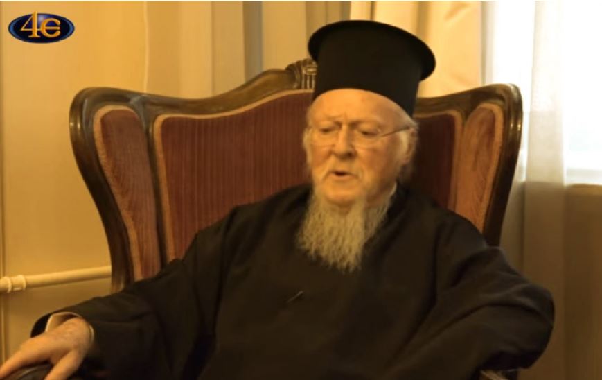 Η συνέντευξη του Πατριάρχη Βαρθολομαίου στο 4Ε (ΒΙΝΤΕΟ) - ΒΗΜΑ ...