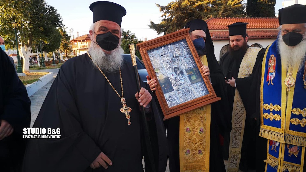 Η Νέα Κίος υποδέχθηκε την Ιερά Εικόνα της Παναγίας της Γοργοεπηκόου ...