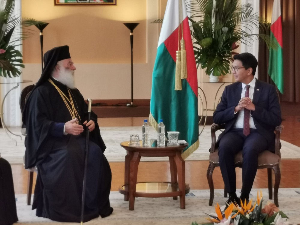 Ο Πατριάρχης Αλεξανδρείας συναντήθηκε με τον Πρόεδρο Δημοκρατίας της ...