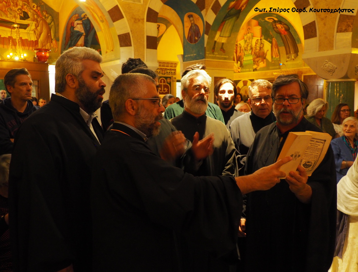 O Καθηγούμενος της Μονής Ξενοφώντος Αγίου Όρους Γέροντας Αλέξιος στην ...