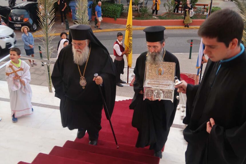 ”ΔΗΜΗΤΡΙΑ 2022” – Μεγαλοπρεπής υποδοχή Ιερού Λειψάνου Αγ. Αρσενίου του ...