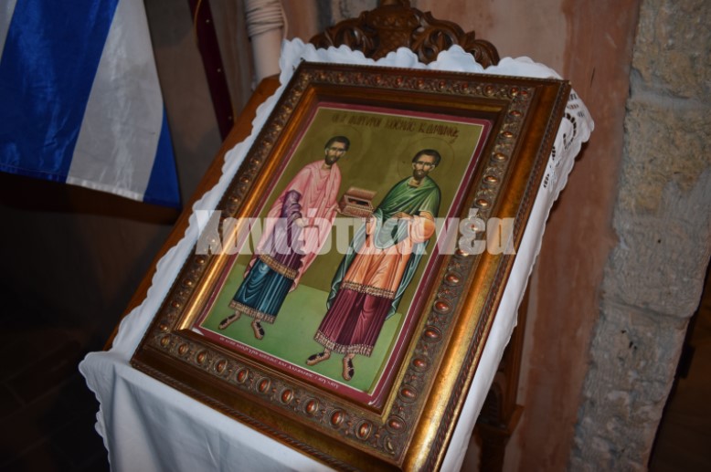 Πανηγυρικός εσπερινός των Αγίων Αναργύρων στην Σπλάντζια - ΒΗΜΑ ...