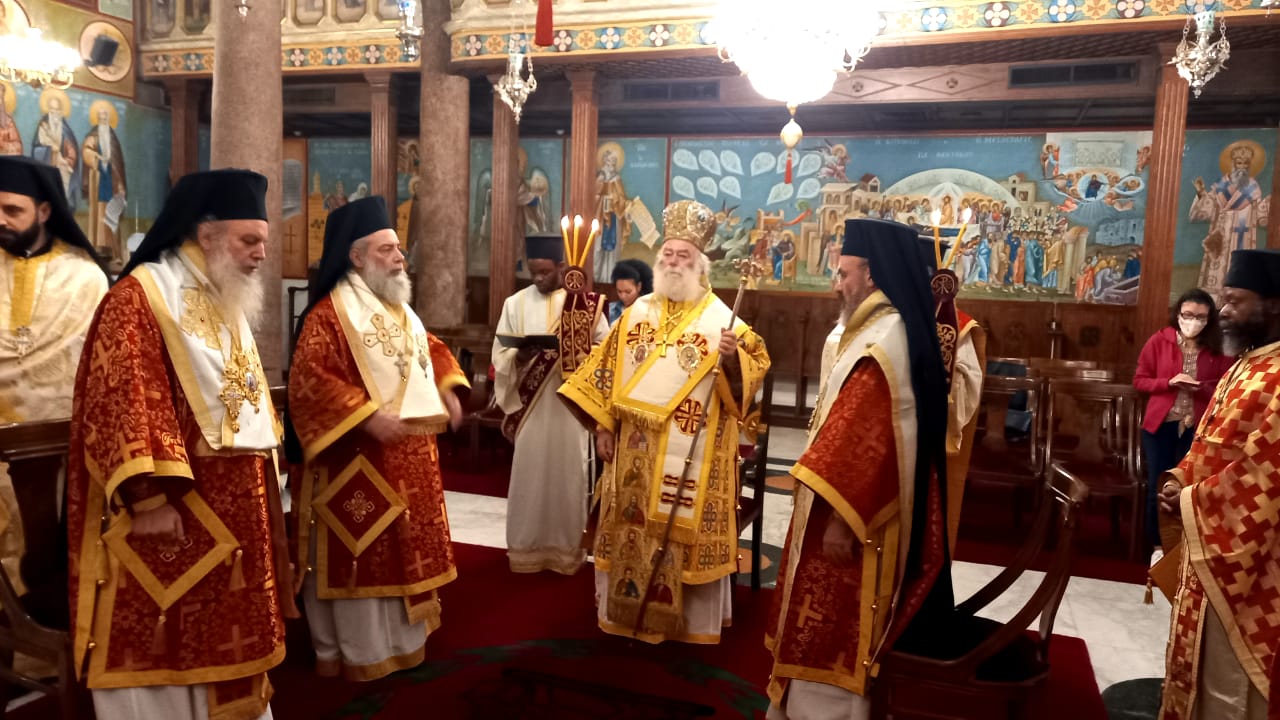 Η Εορτή του Αγίου Σάββα στο Πατριαρχείο Αλεξανδρείας - Βήμα Ορθοδοξίας
