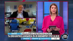 Ενημερωτική Εκπομπή της ΕΡΤ3 Περίμετρος για την κατάσταση Αιμοδοσίας ...