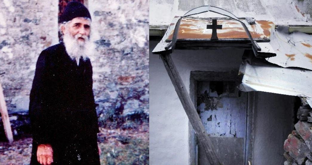 Άγιος Παΐσιος: Το κελί του στον Τίμιο Σταυρό – Σπάνιες εικόνες από το ...