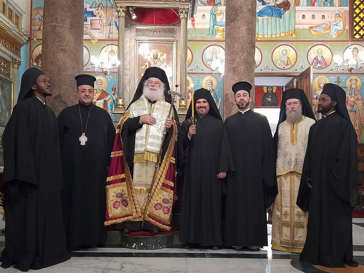Κουρά Μοναχού από τον Πατριάρχη Αλεξανδρείας - Βήμα Ορθοδοξίας