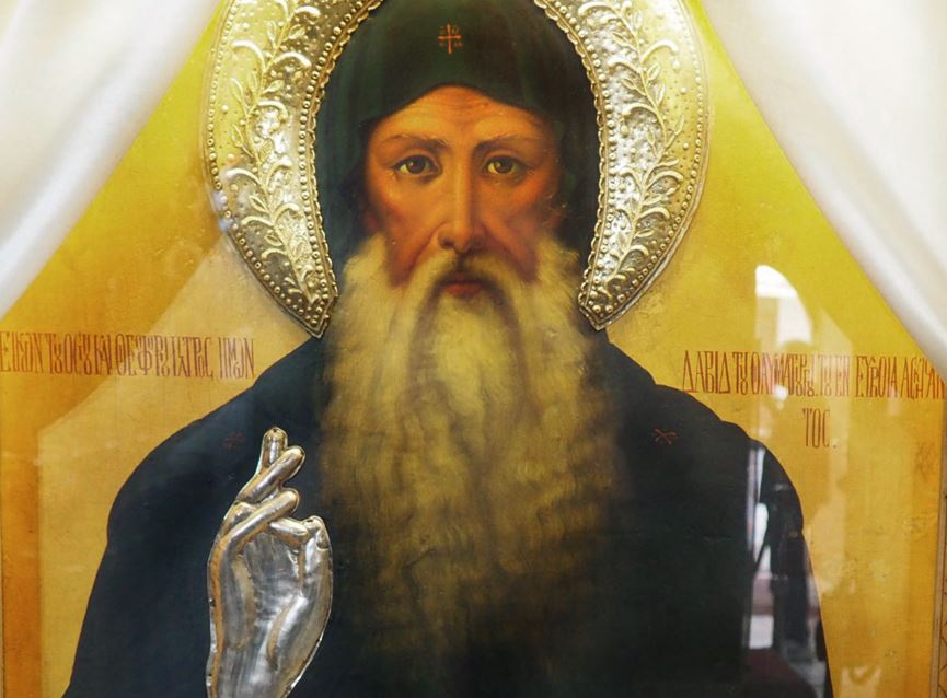 Την Τιμία Κάρα του Οσίου Δαυίδ του εν Ευβοία θα υποδεχθεί το Ιερό ...