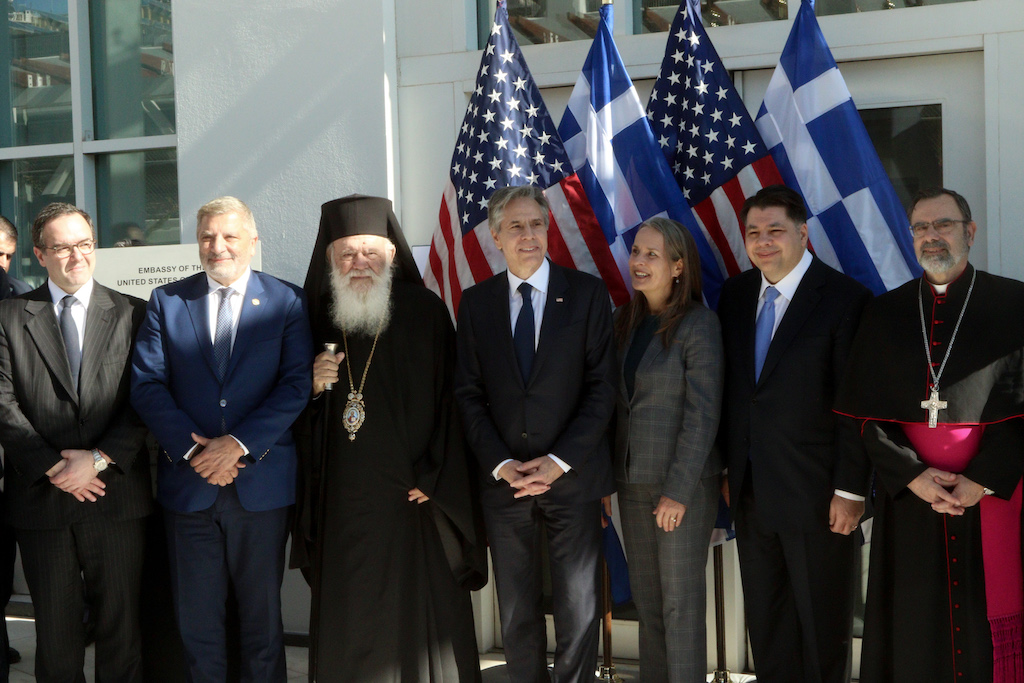 Αρχιεπίσκοπος Ιερώνυμος: Συναντήθηκε με τον Άντονι Μπλίνκεν στην ...