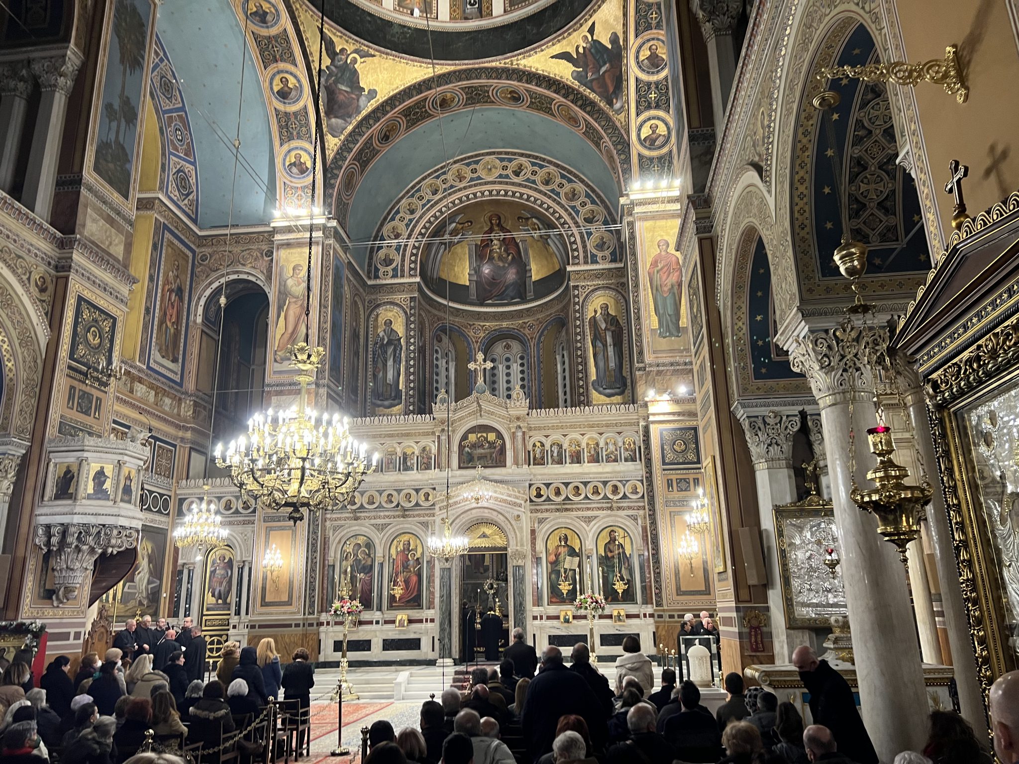 ΜΗΤΡΟΠΟΛΗ ΑΘΗΝΩΝ: Πλήθος λαού στον πανηγυρικό εορτασμό της Αγίας ...