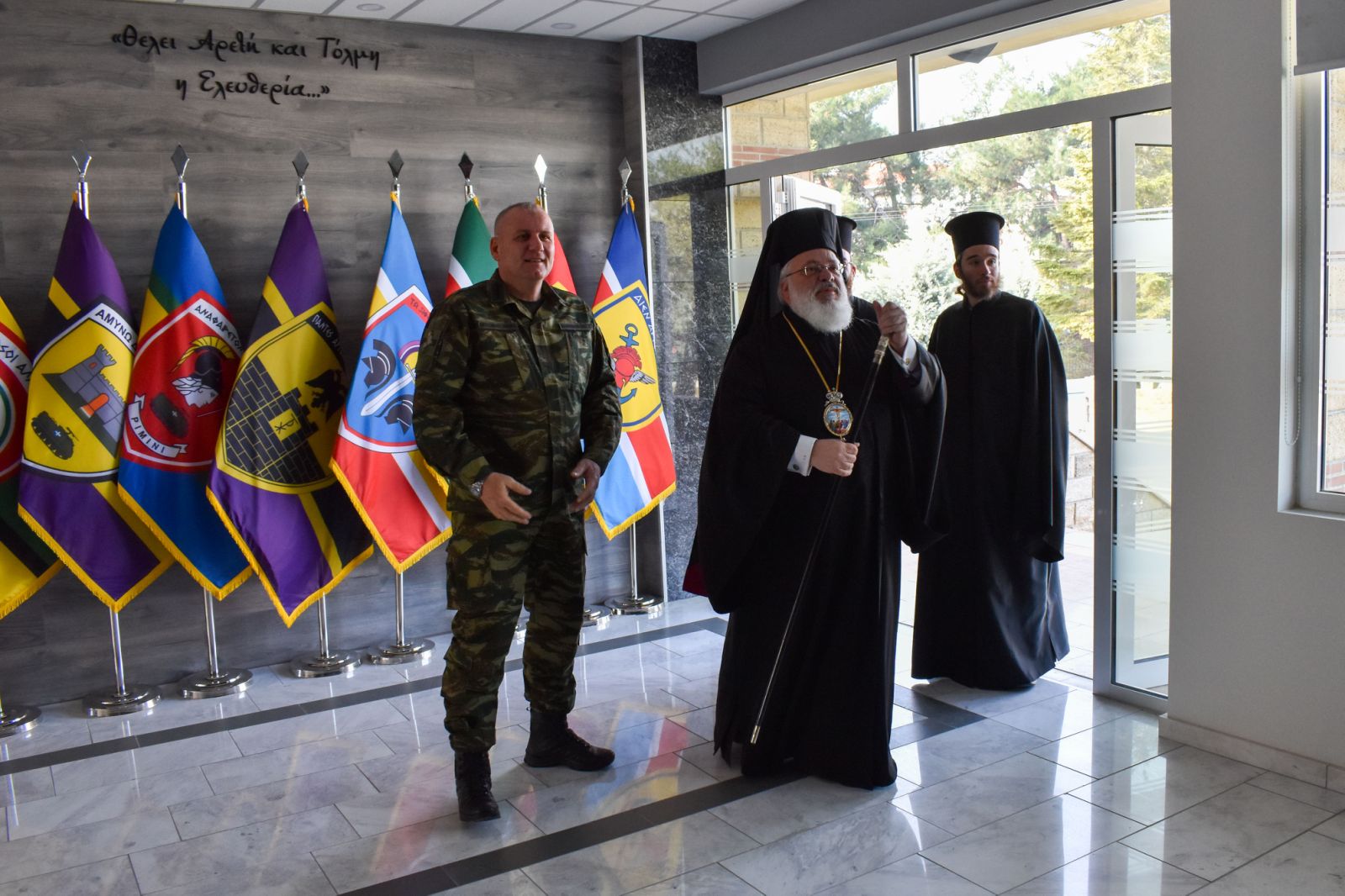 Ο Διδυμοτείχου Δαμασκηνός στο νέο Διοικητή της XVI Μεραρχίας - ΒΗΜΑ ...