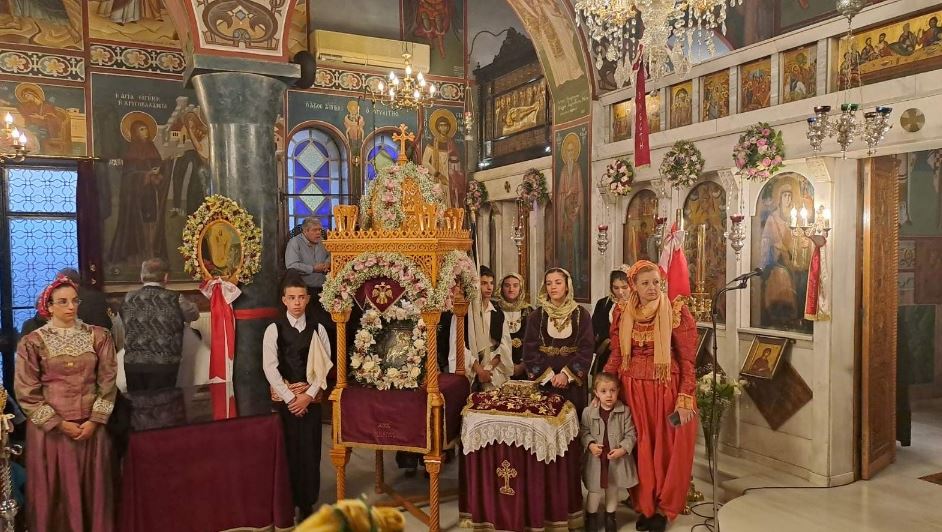 Η εορτή του Αγίου Γεωργίου στα Νέα Παλάτια Ωρωπού - Βήμα Ορθοδοξίας