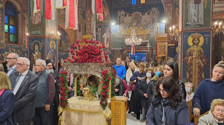 Αγία Μαρίνα Εκάλης: Υποδοχή Τιμίου Λειψάνου του Αγίου Γεωργίου ...
