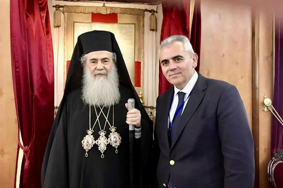 Στα Ιεροσόλυμα για το Άγιο Φως ο Μάξιμος Χαρακόπουλος - Βήμα Ορθοδοξίας