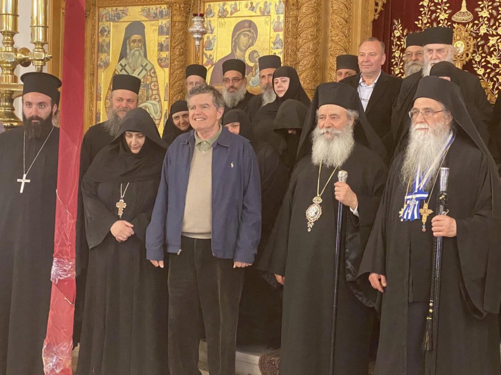 ΑΙΓΙΝΑ: Στον Αγιο Νεκτάριο η Αγιορείτικη Αντιπροσωπεία της Ιεράς ...