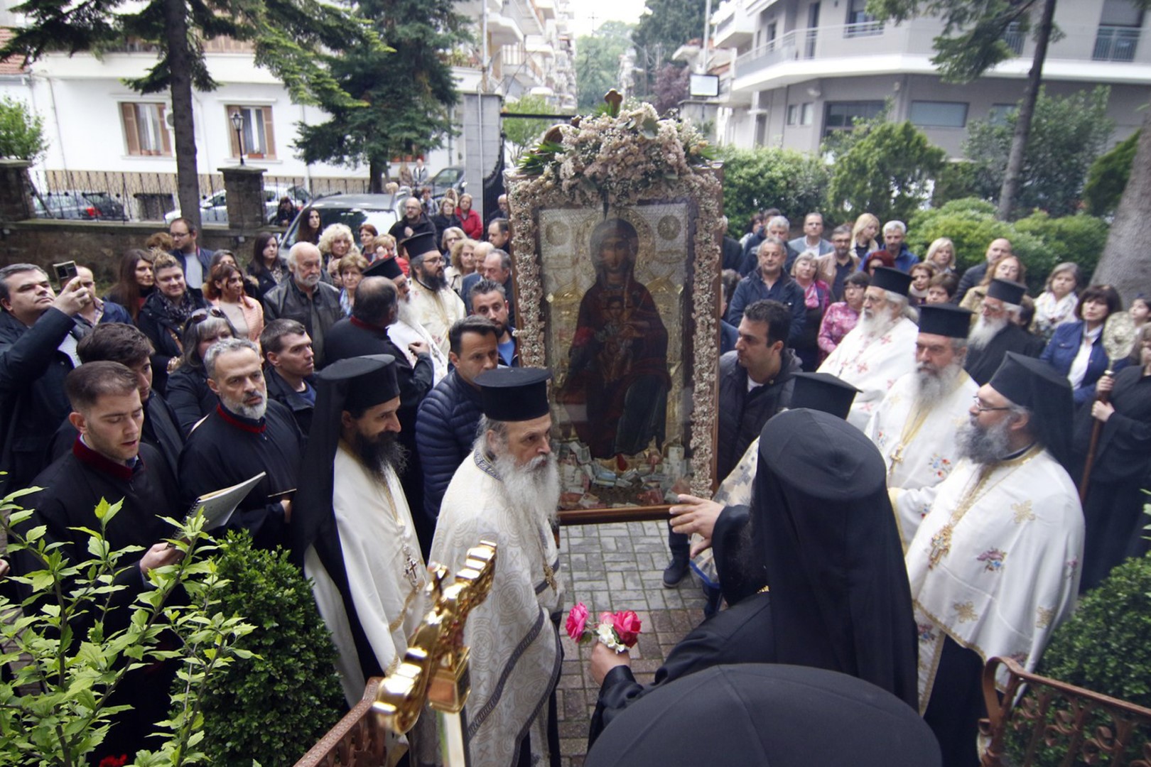 Λιτανεία επιστροφής της Παναγίας Ελεούσας στην Έδεσσα - Βήμα Ορθοδοξίας