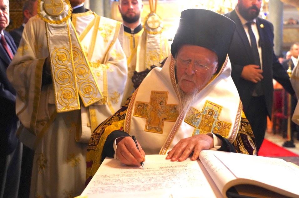 Ο Πατριάρχης Βαρθολομαίος την Κυριακή στην Ι.Μ. Αγάθωνος - ΒΗΜΑ ΟΡΘΟΔΟΞΙΑΣ