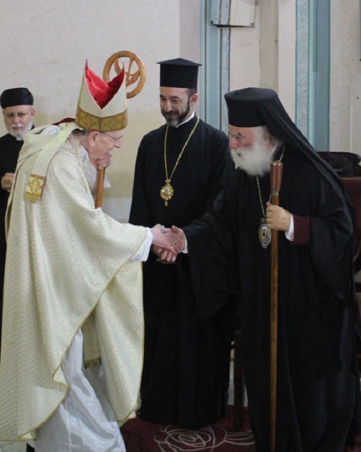Ο Πατριάρχης Θεόδωρος Β' στην Ρωμαιοκαθολική Κοινότητα Αλεξανδρείας ...