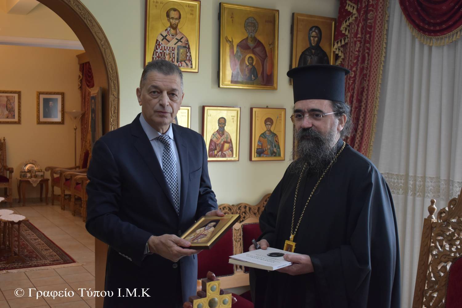 Τον Μητροπολίτη Καστορίας επισκέφθηκε ο υπ. Άμυνας Αλκ. Στεφανής - ΒΗΜΑ ...