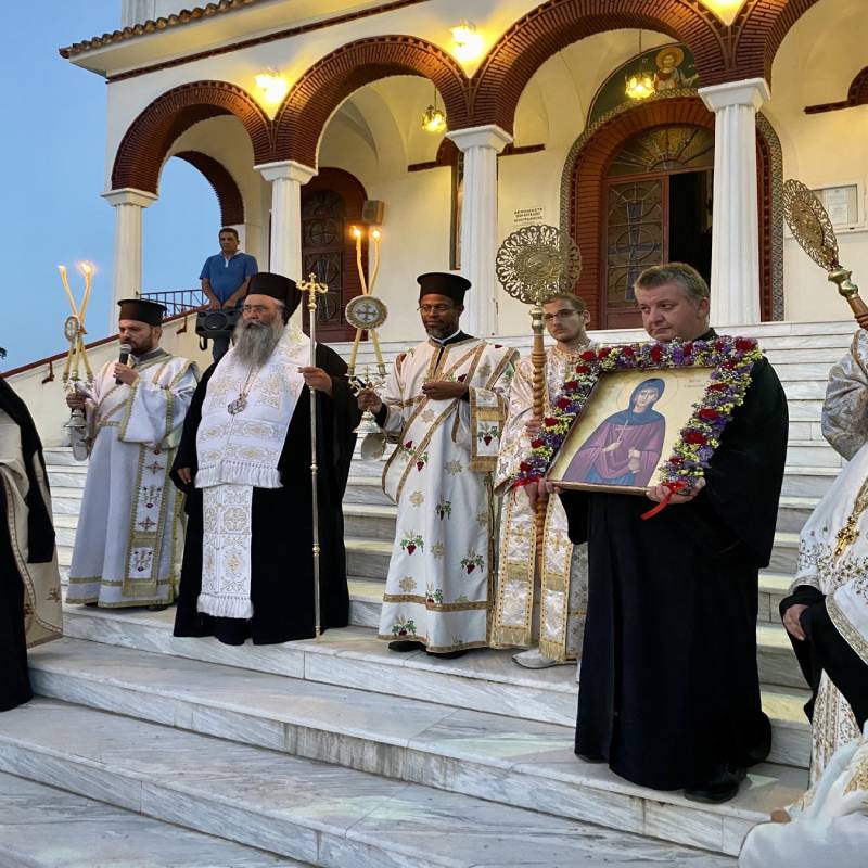 Πλαταμώνας: Εορτάστηκε η μνήμη της Αγίας Ισαποστόλου και Μυροφόρου ...