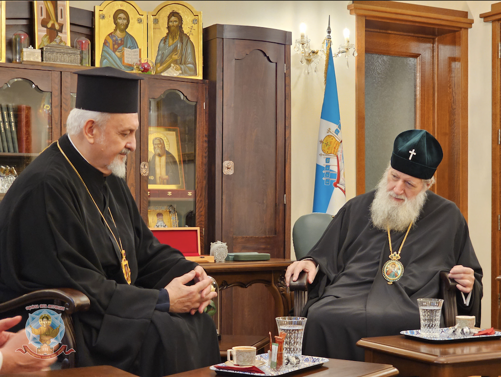 Τον Πατριάρχη Βουλγαρίας επισκέφθηκε ο Μητροπολίτης Γέρων Χαλκηδόνος κ ...