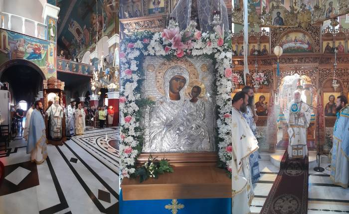Λαμπρός εορτασμός Ι.Μ. Παναγίας Κουτσουριωτίσσης στην Φωκίδα - Βήμα ...