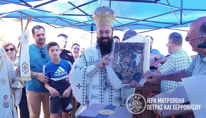 Υποδοχή του Λειψάνου του Αγίου Μεγαλομάρτυρος Θεοδώρου του Τήρωνος στην ...