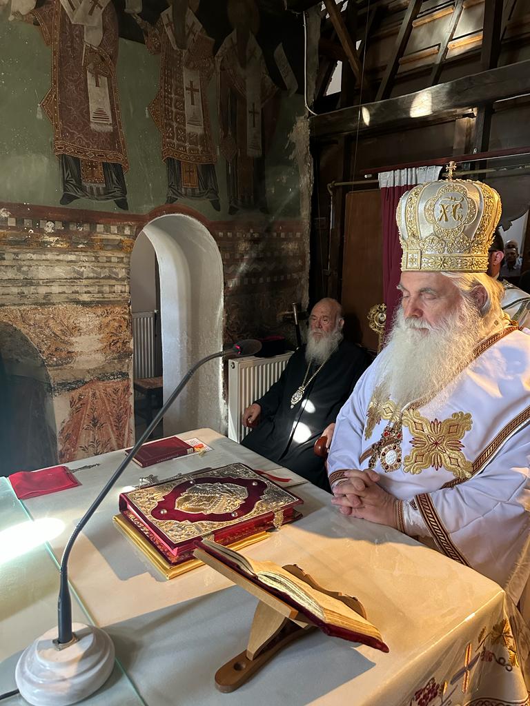 Στην ιστορική Μονή Μεταμορφώσεως Σωτήρος – Σαγματά ο Αρχιεπίσκοπος ...