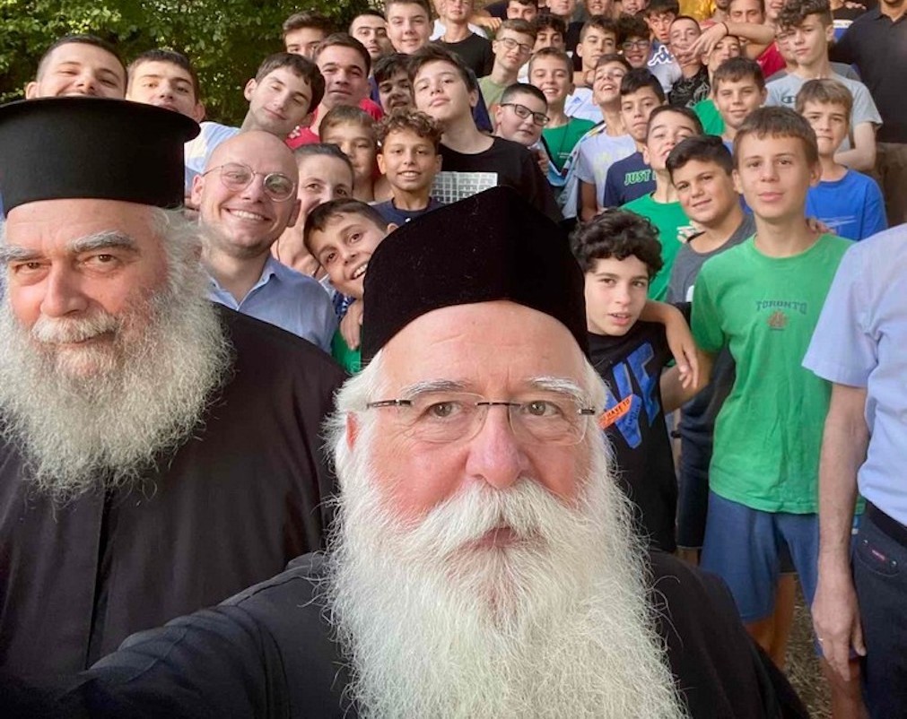 Στην Κατασκήνωση ΓΕΧΑ Πορταριάς ο Μητροπολίτης Δημητριάδος κ. Ιγνάτιος ...