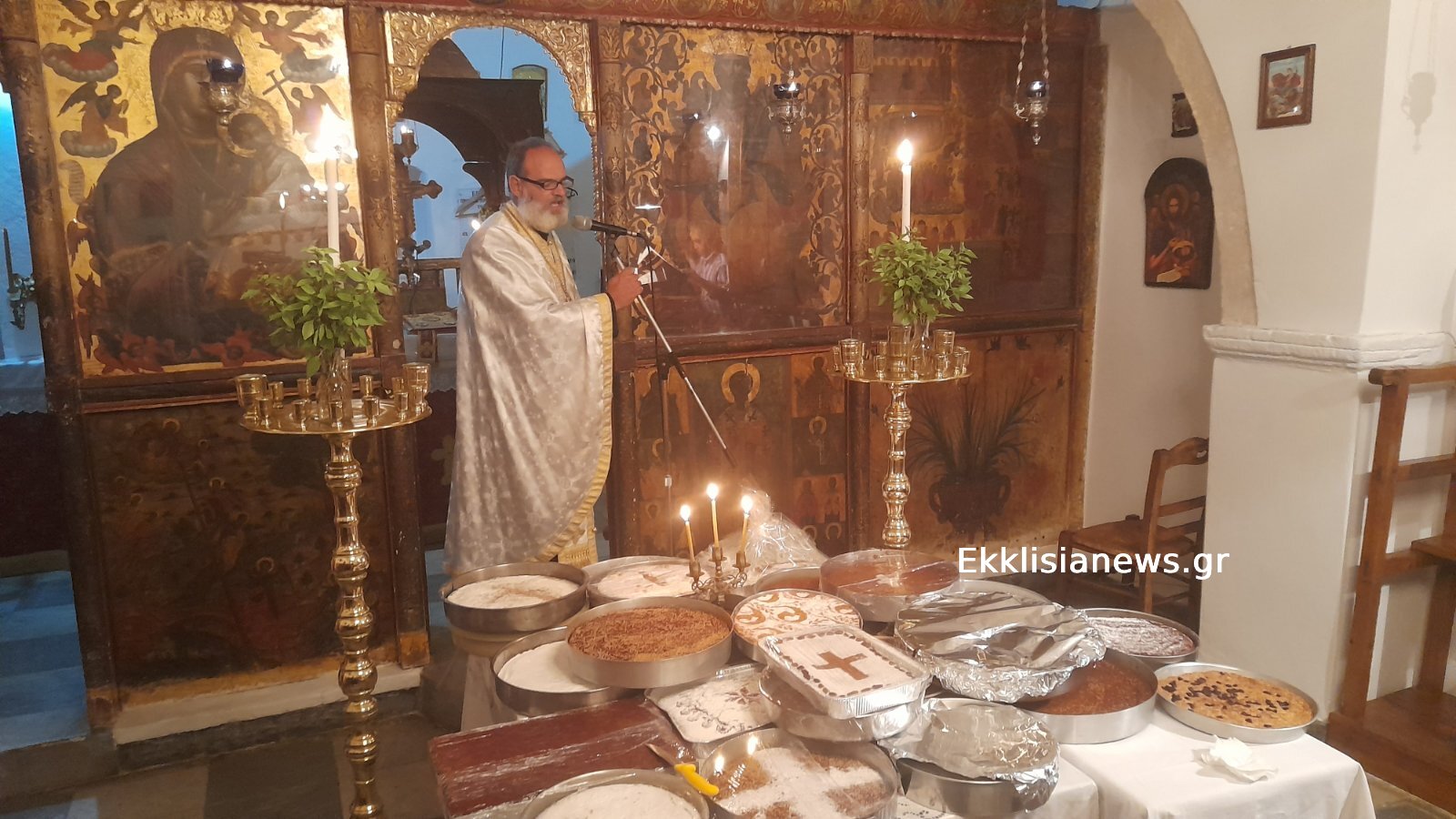 Η εορτή του Αγίου Φανουρίου στην Παναγιά του Κονόμου στην Κίμωλο - Βήμα ...
