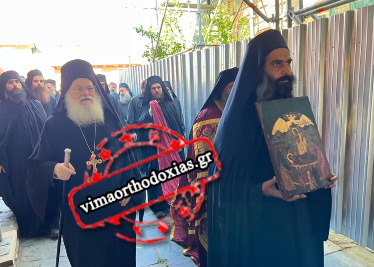 Λαμπρός εορτασμός των Πρωτοκορυφαίων Πέτρου και Παύλου στο Βατοπαίδι ...