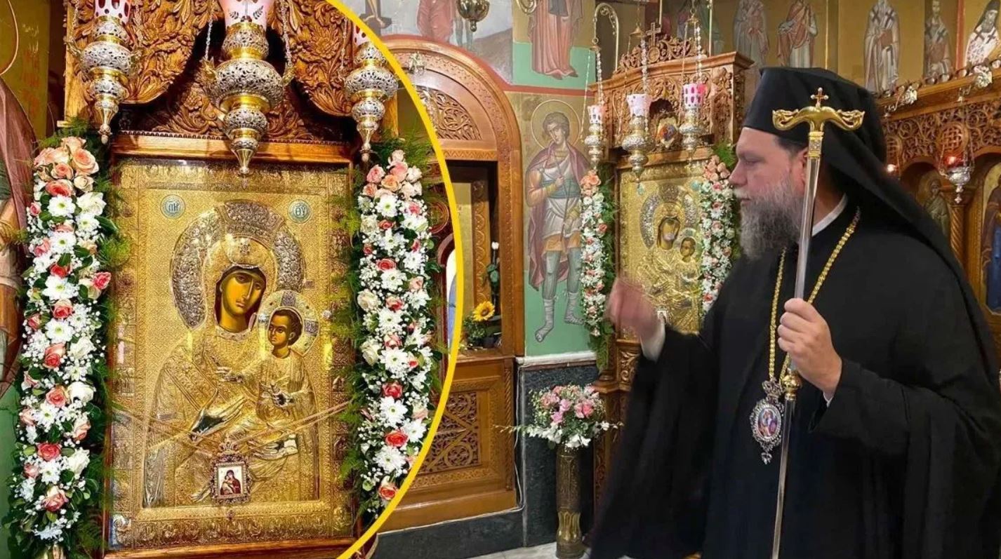 ΝΕΑ ΙΩΝΙΑ: Εορτή Συνάξεως Θαυματουργού Εικόνος Παναγίας «Βηματάρισσας ...