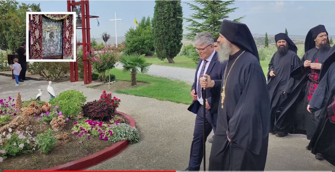 Ο Πρόεδρος της ΝΙΚΗΣ Δημήτρης Νατσιός εκκλησιάστηκε στην Ιερά Μονή ...