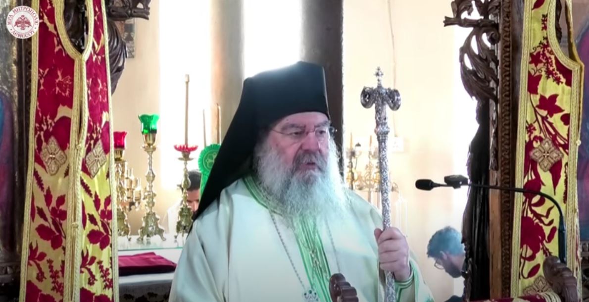 Λεμεσού Αθανάσιος: Άλλη είναι η κοσμική λογική και άλλη η λογική του ...
