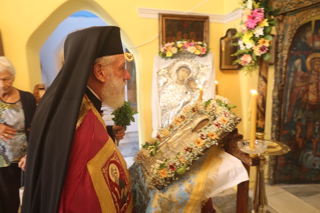 ΜΥΚΟΝΟΣ: Ο Σύρου Δωρόθεος στην Ιερά Μονή Παλαιοκάστρου της Άνω Μεράς ...