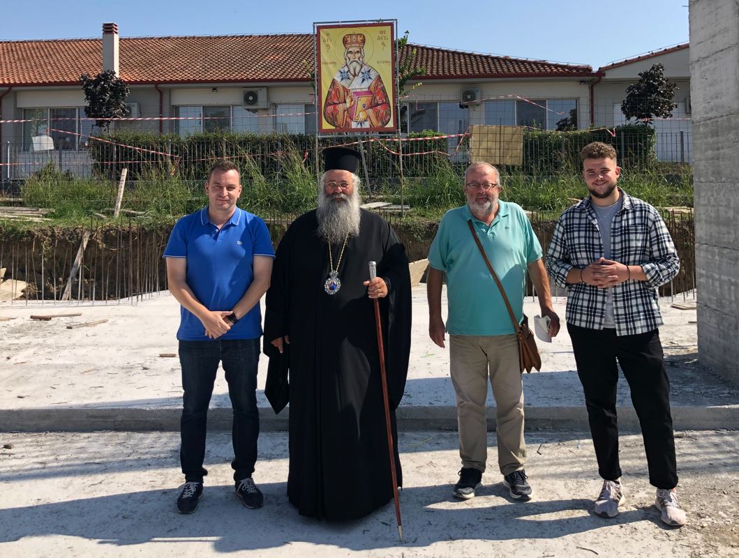 ΚΑΤΕΡΙΝΗ: Με αμείωτο ρυθμό προχωρά η ανέγερση του Ι.Ν. του Αγίου ...